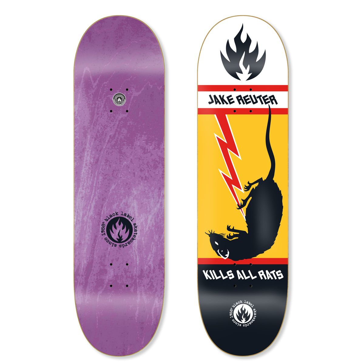 Black Label - Jake Reuter "Rat Kills" 8.5 – Low Key Skate Shop