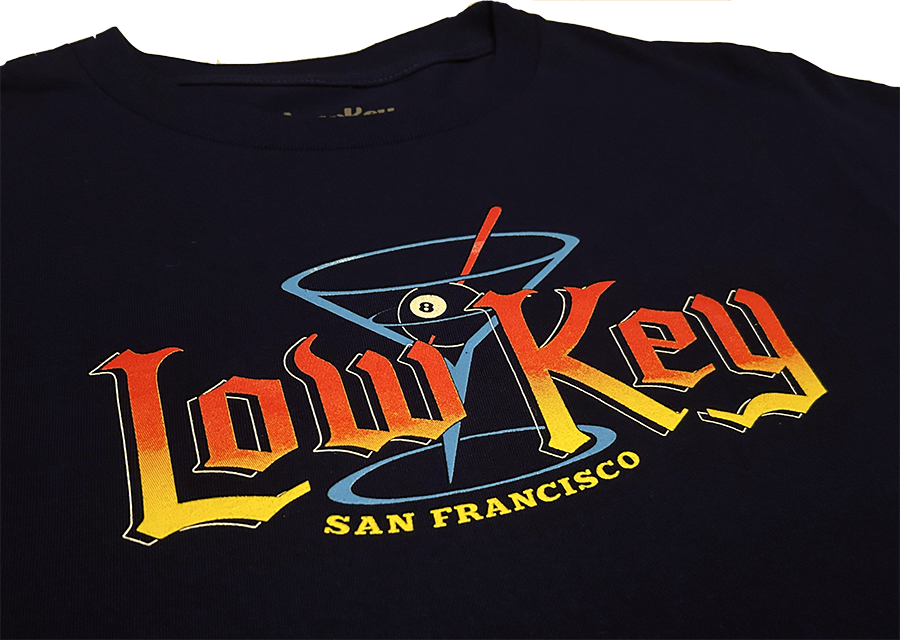 Low Key Kilowatt - Navy Blue T-shirt – Low Key Skate Shop