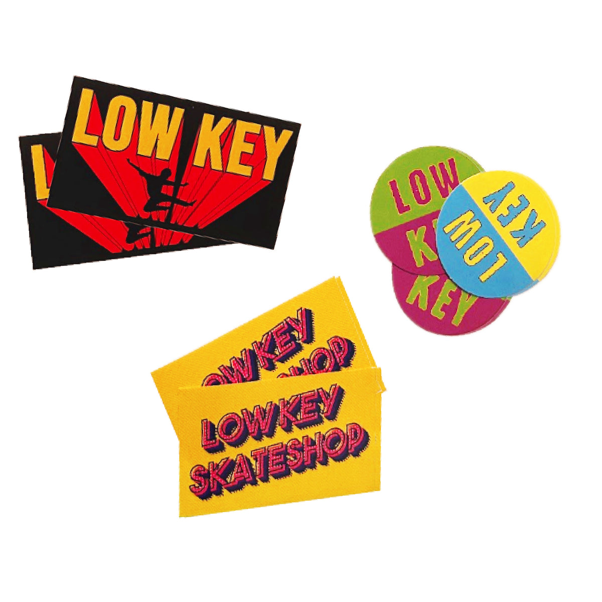 Low Key Sticker Pack - Shop – Low Key Skate Shop